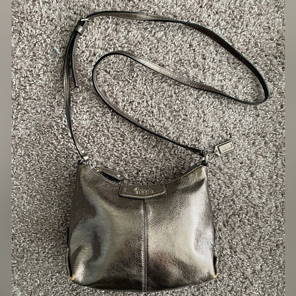 Coach | Bags | Coach Metallic Crossbody Bag | Poshmark